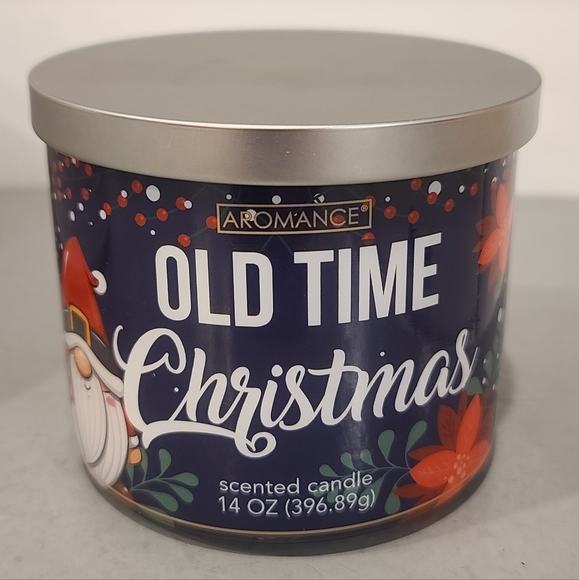 Old Time Christmas | Accents | Old Time Christmas Candle 4oz Aromance ...